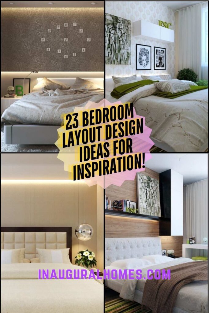 23 Bedroom Layout Design Ideas – Inaugural Homes