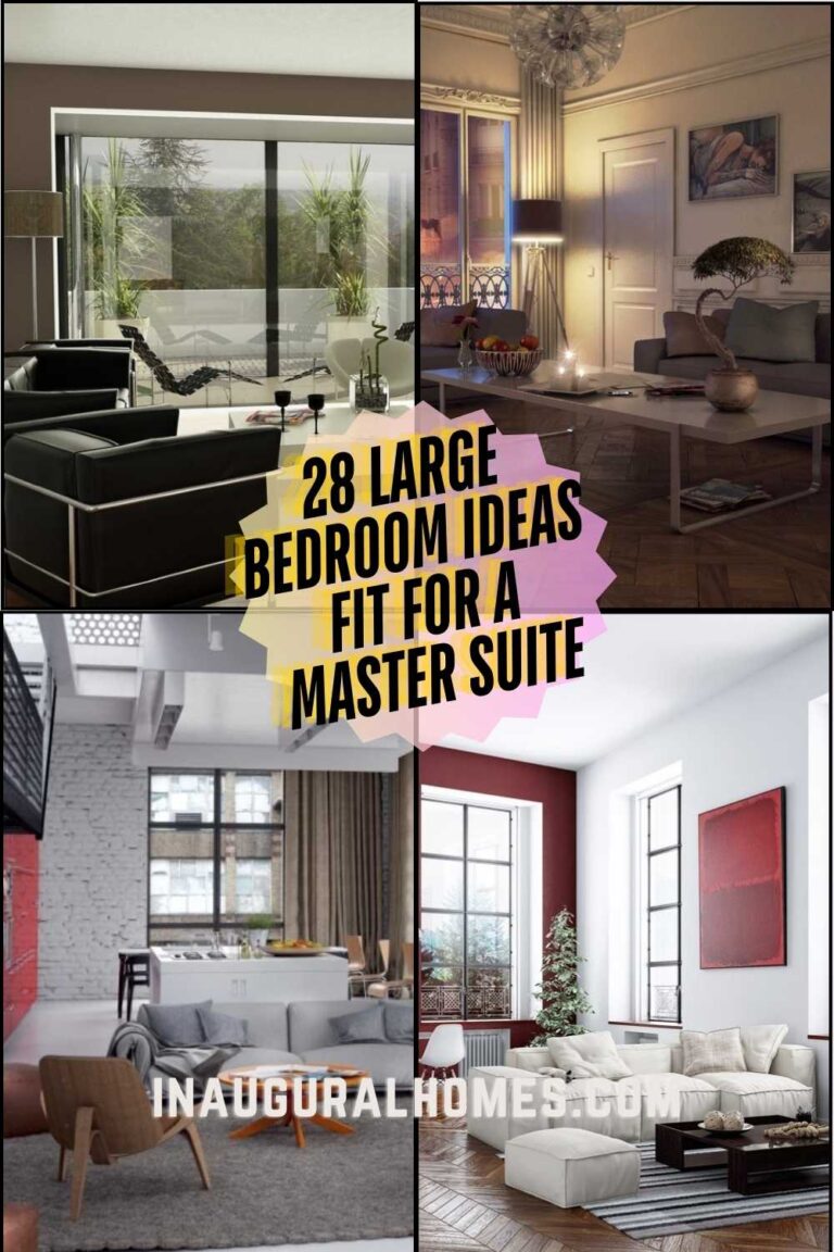 28 Large Bedroom Ideas Fit For A Master Suite – Inaugural Homes