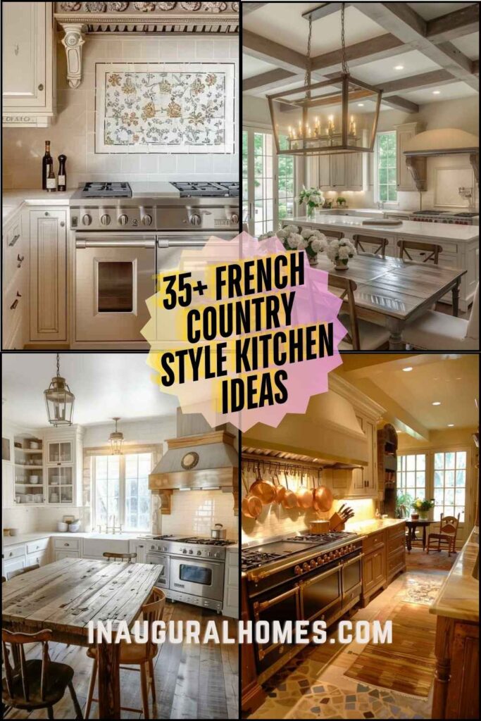 35+ French Country Style Kitchen Ideas – Inaugural Homes