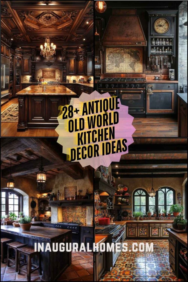 28+ Antique Old World Kitchen Decor Ideas For A Vintage Feel ...