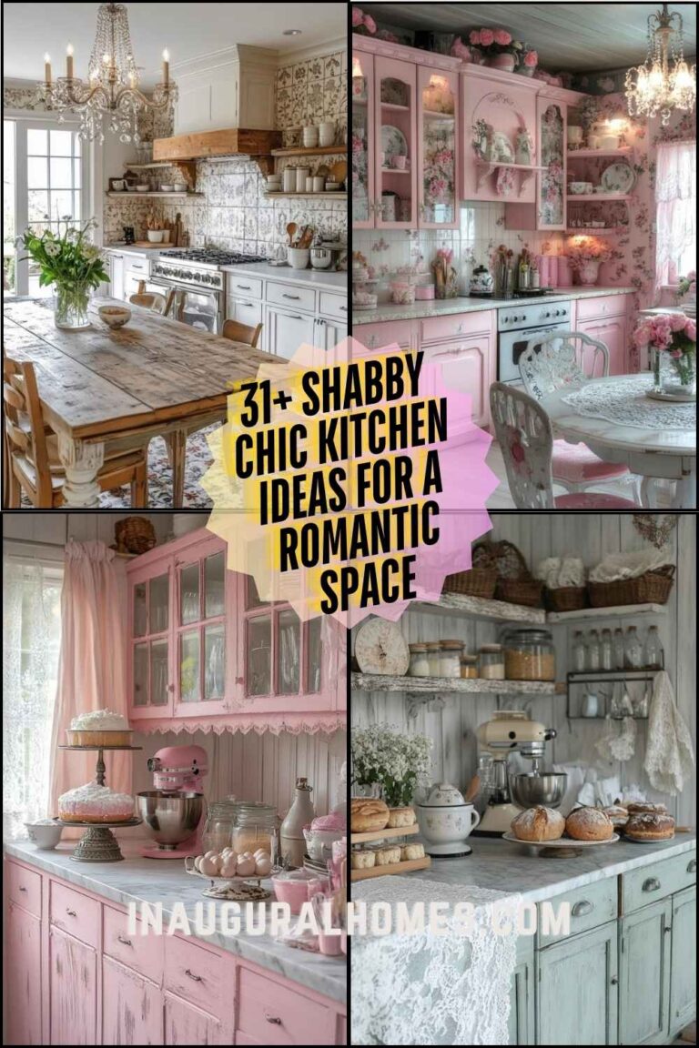 31+ Shabby Chic Kitchen Ideas for a Romantic Space – Inaugural Homes
