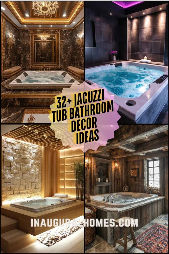 32+ Jacuzzi Tub Bathroom Decor Ideas – Inaugural Homes