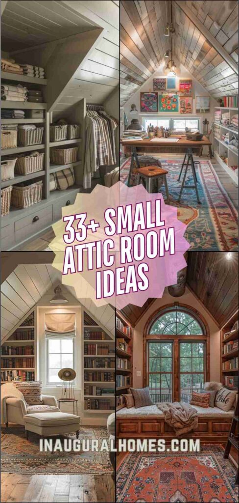 33+ Small Attic Room Ideas To Make The Most Of Your Space – Inaugural Homes