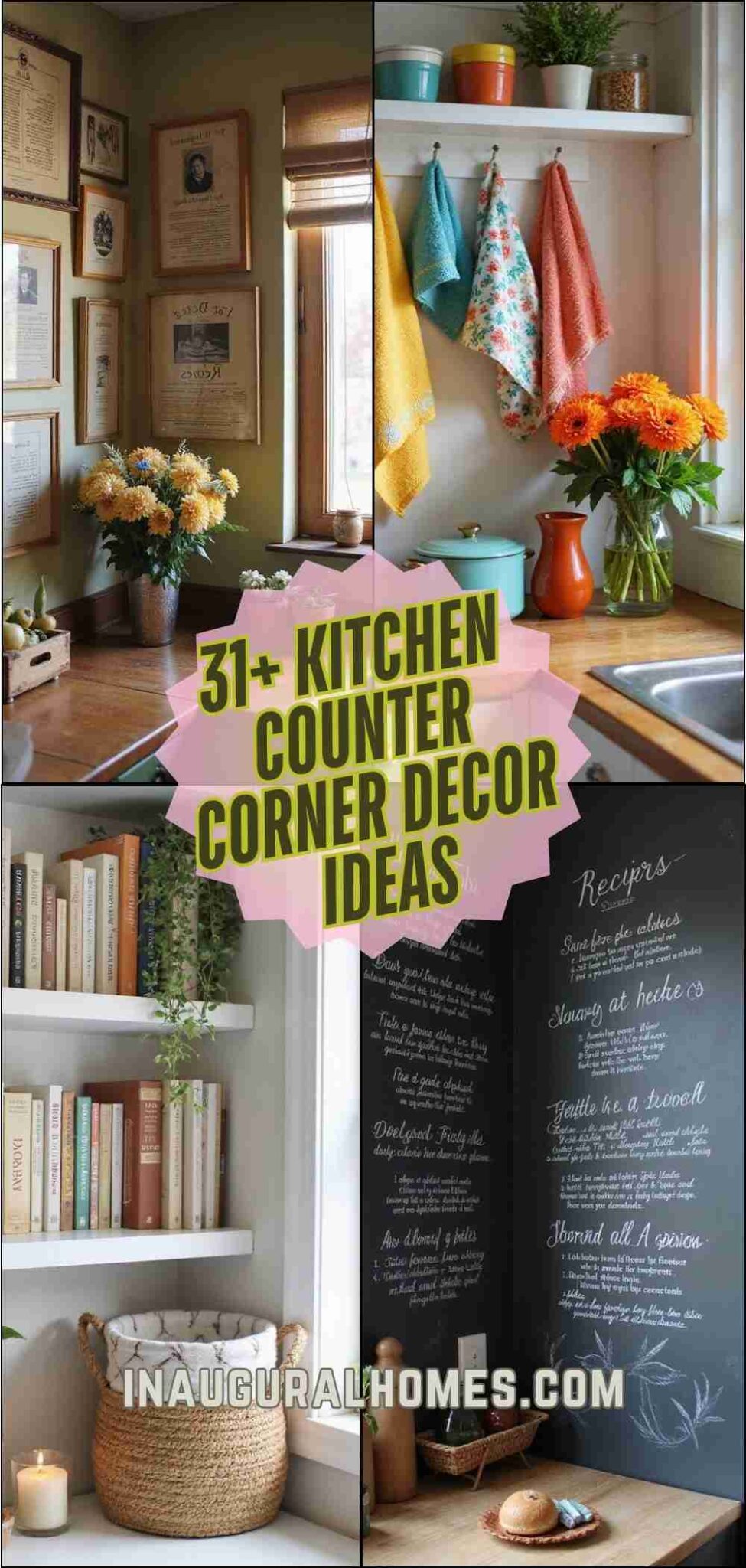 31+ Kitchen Counter Corner Decor Ideas That Will Transform Your Cooking ...