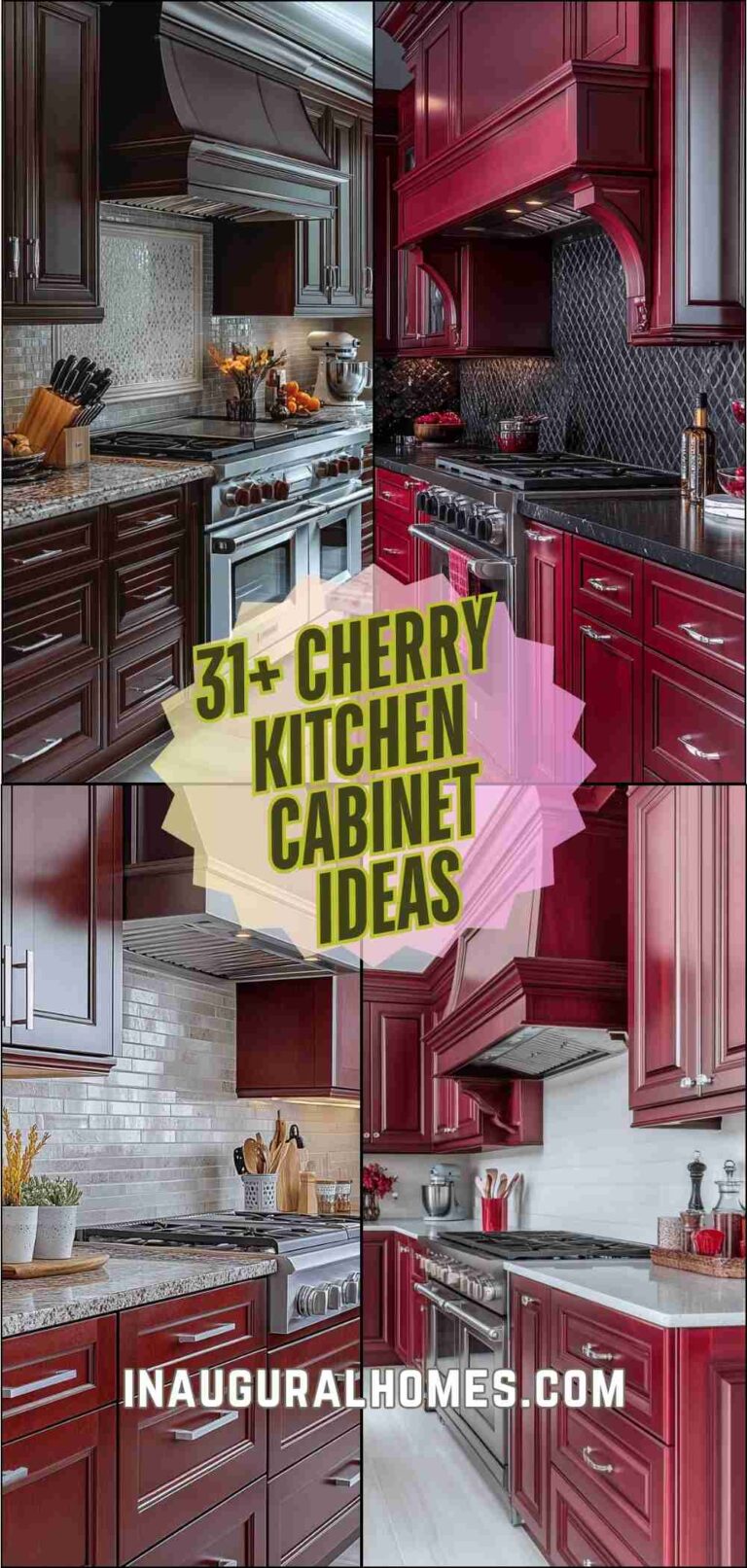 31+ Cherry Kitchen Cabinet Ideas to Bring Timeless Elegance to Your ...