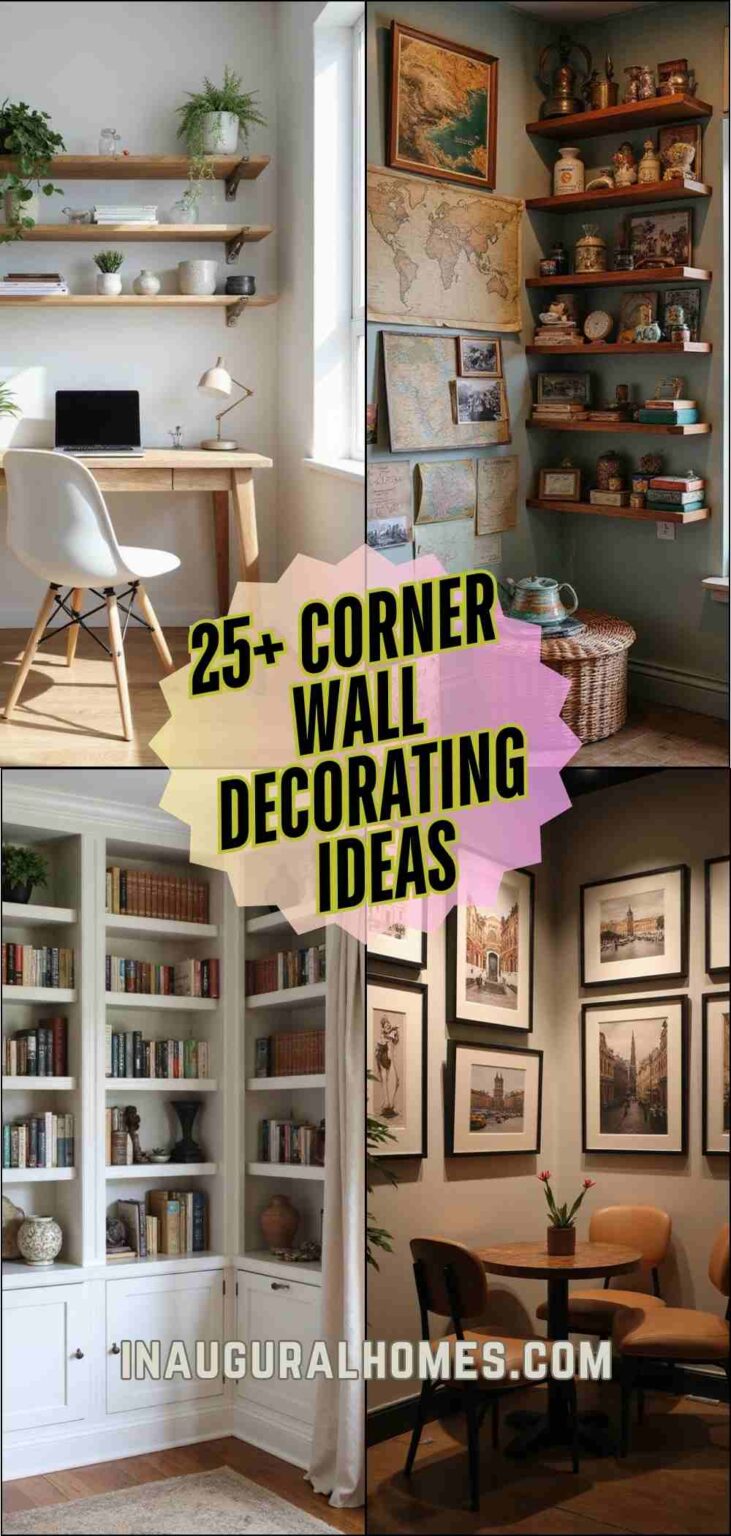 25+ Corner Wall Decorating Ideas to Elevate Your Home Styling Game ...