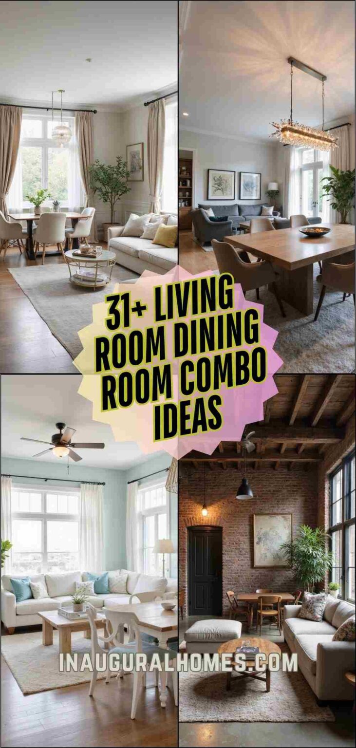 31+ Stunning Living Room Dining Room Combos You Won’t Believe Exist! – Inaugural Homes