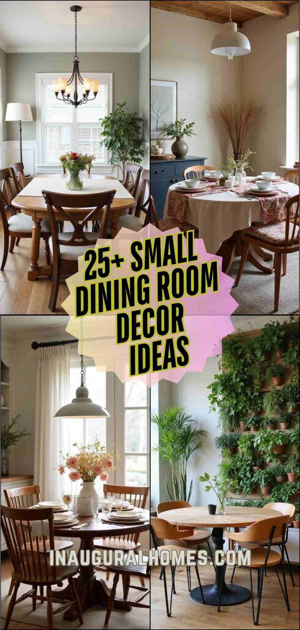 25+ Small Dining Room Decor Ideas for Every Style! – Inaugural Homes
