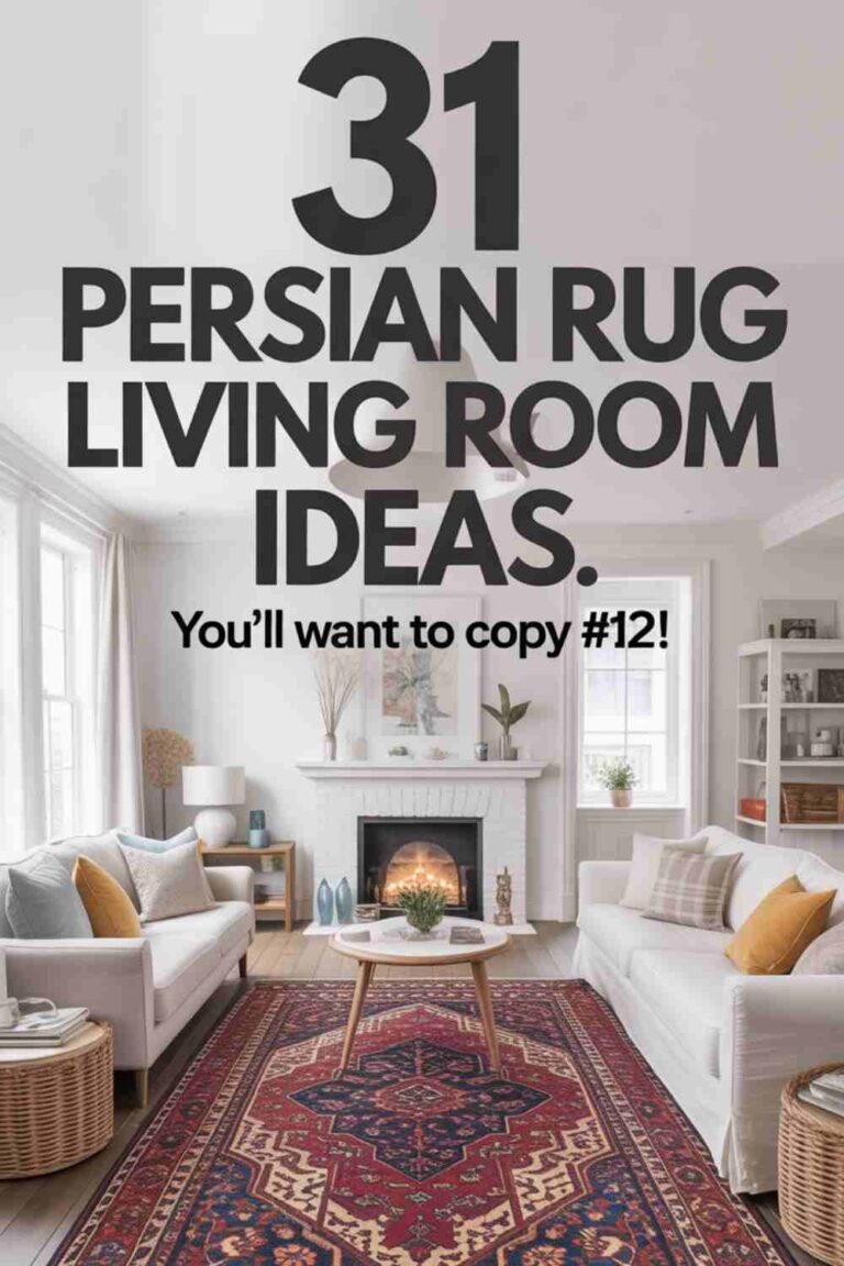 31+ Persian Rug Living Room Ideas That’ll Transform Your Space into a ...