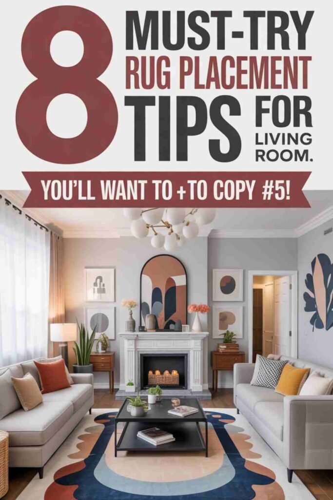 8 Must-Try Rug Placement Tips for a Modern and Inviting Living Room ...