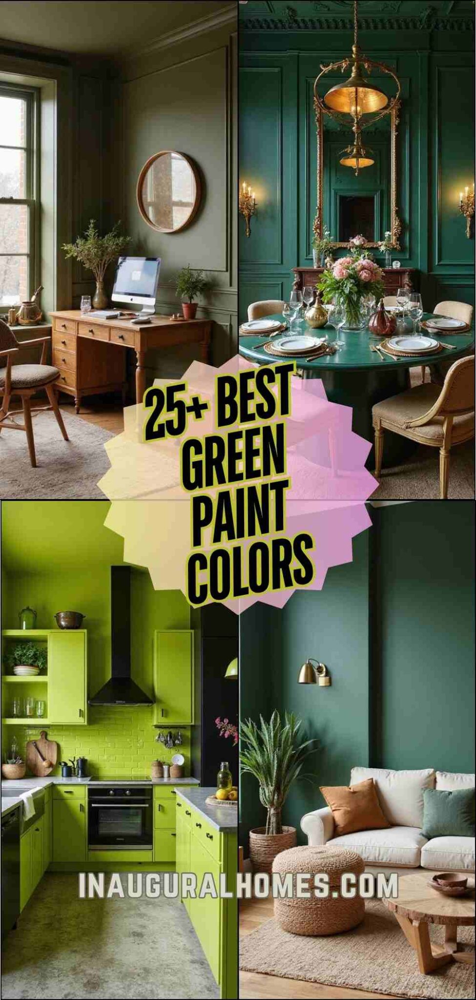 25+ Best Green Paint Colors That Will Transform Your Home (You Won’t ...