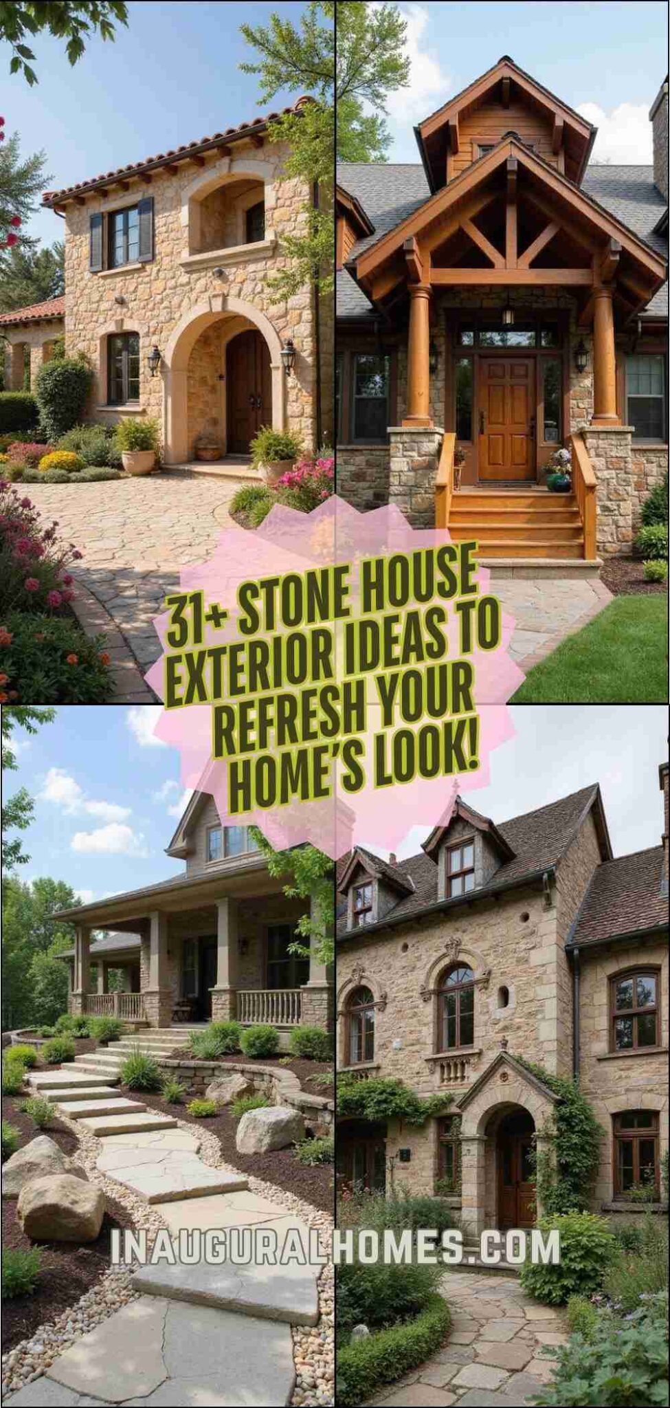 Get Inspired: 31+ Stone House Exterior Ideas to Refresh Your Home’s ...