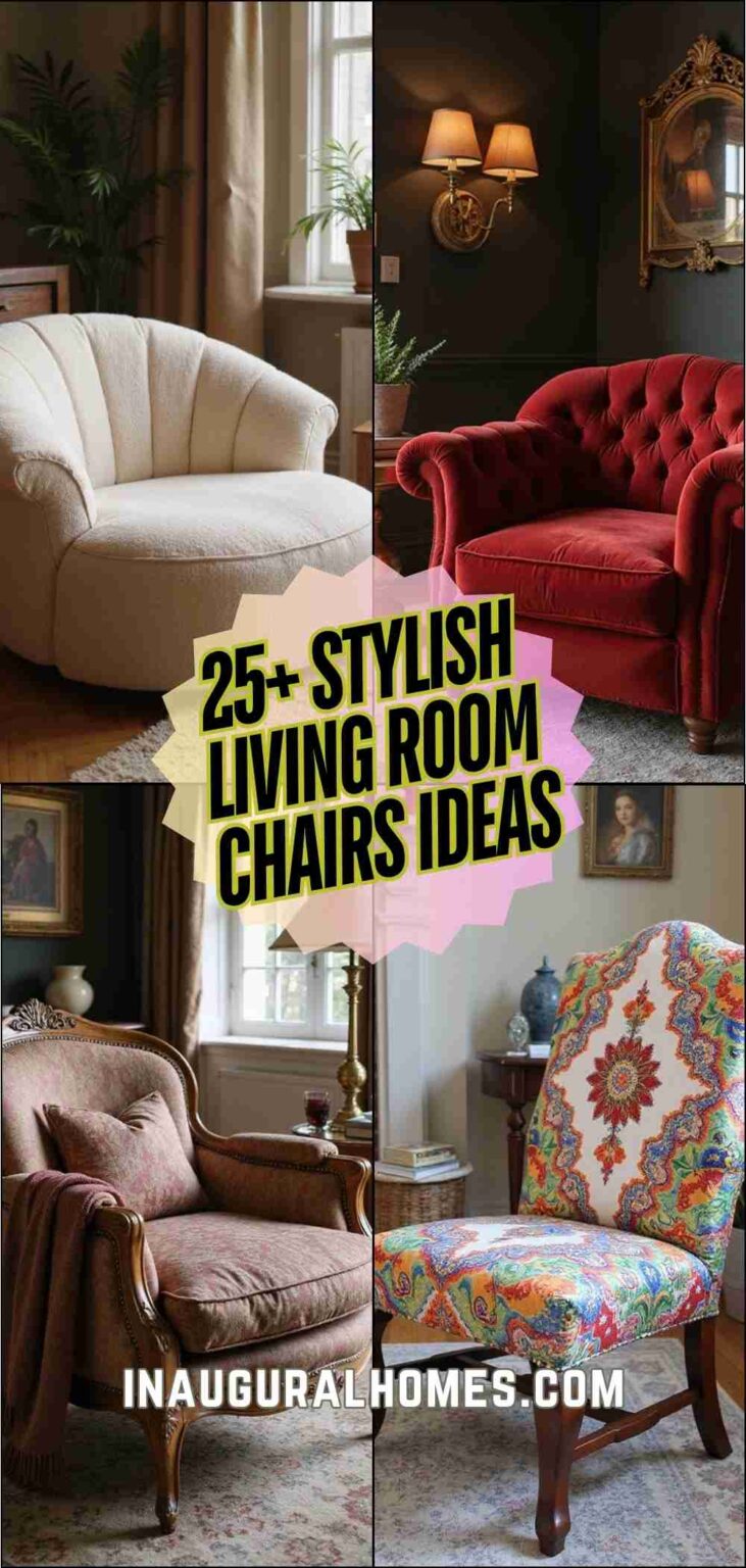 25+ Stylish Living Room Chairs Ideas That Will Elevate Your Home (Wait ...
