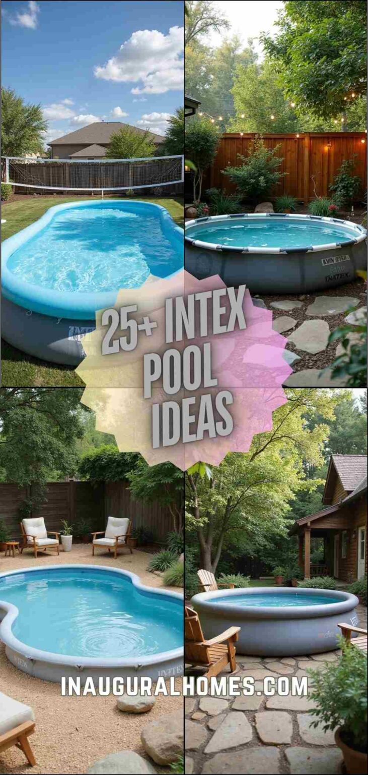 25+ Intex Pool Ideas That Will Make Your Backyard the Ultimate Summer ...