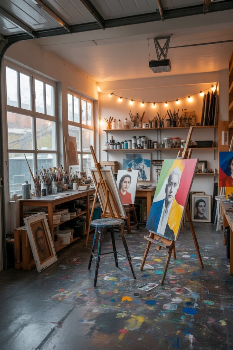 23+ Garage Art Studio Ideas That’ll Inspire Your Inner Artist (You Won ...