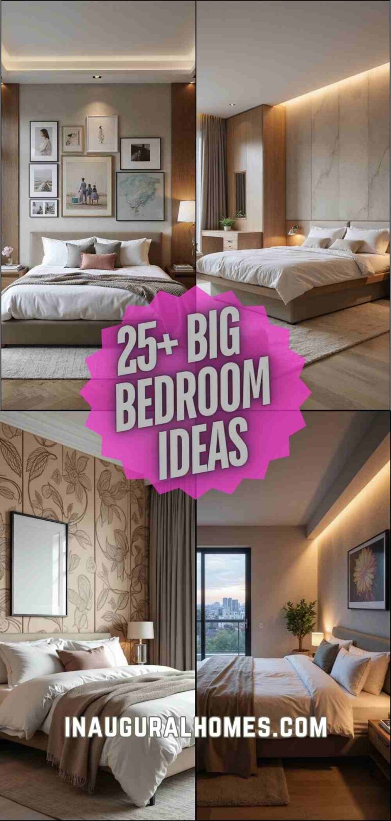 25+ Big Bedroom Ideas That’ll Make You Want to Redecorate Today ...