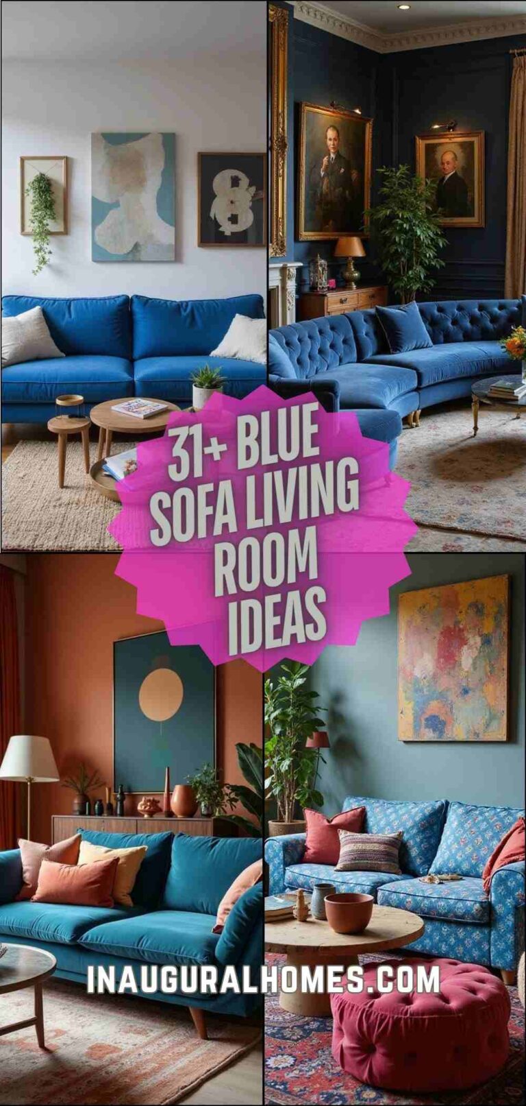 31+ Stunning Blue Sofa Living Room Ideas That Will Leave You Speechless ...