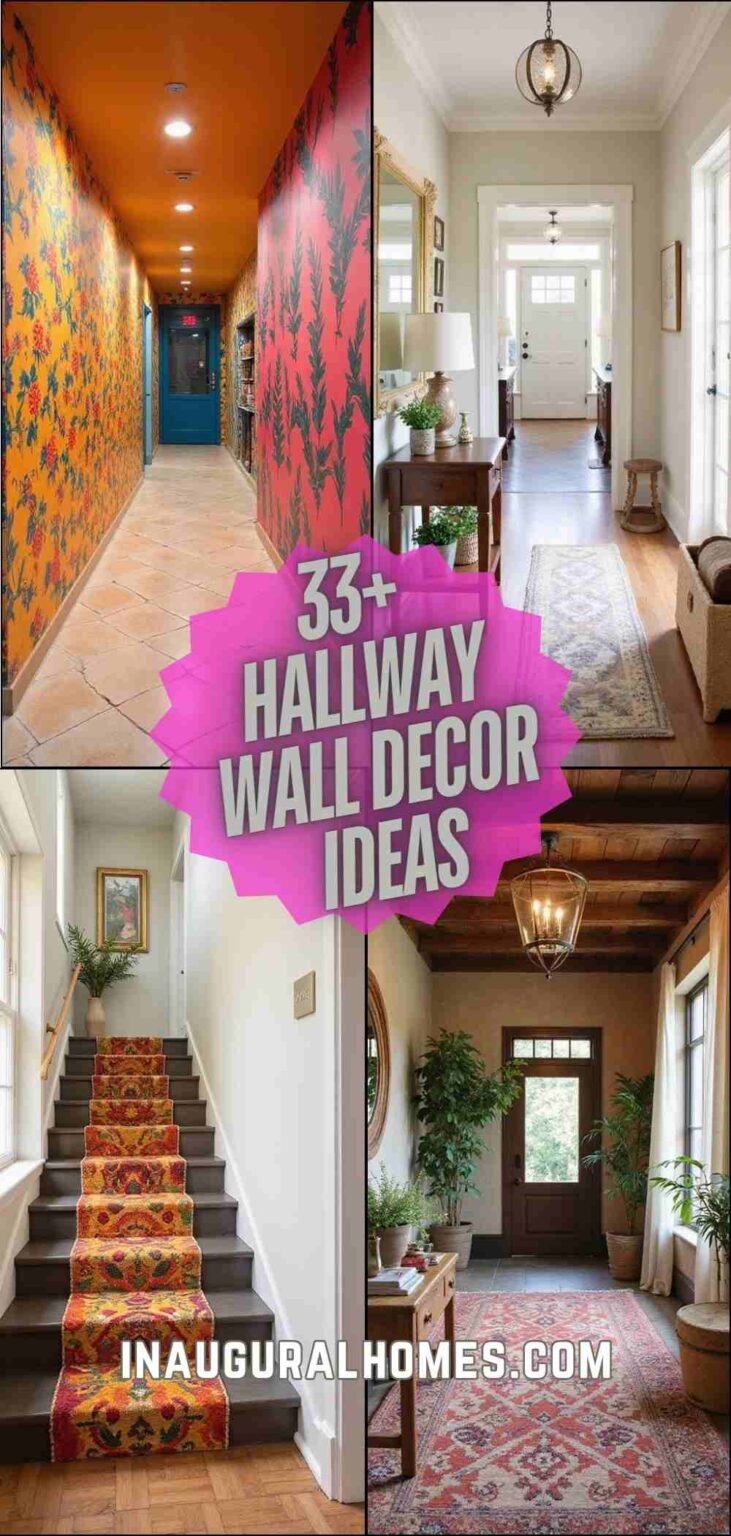 33+ Hallway Wall Decor Ideas That Will Transform Your Entryway (You Won ...
