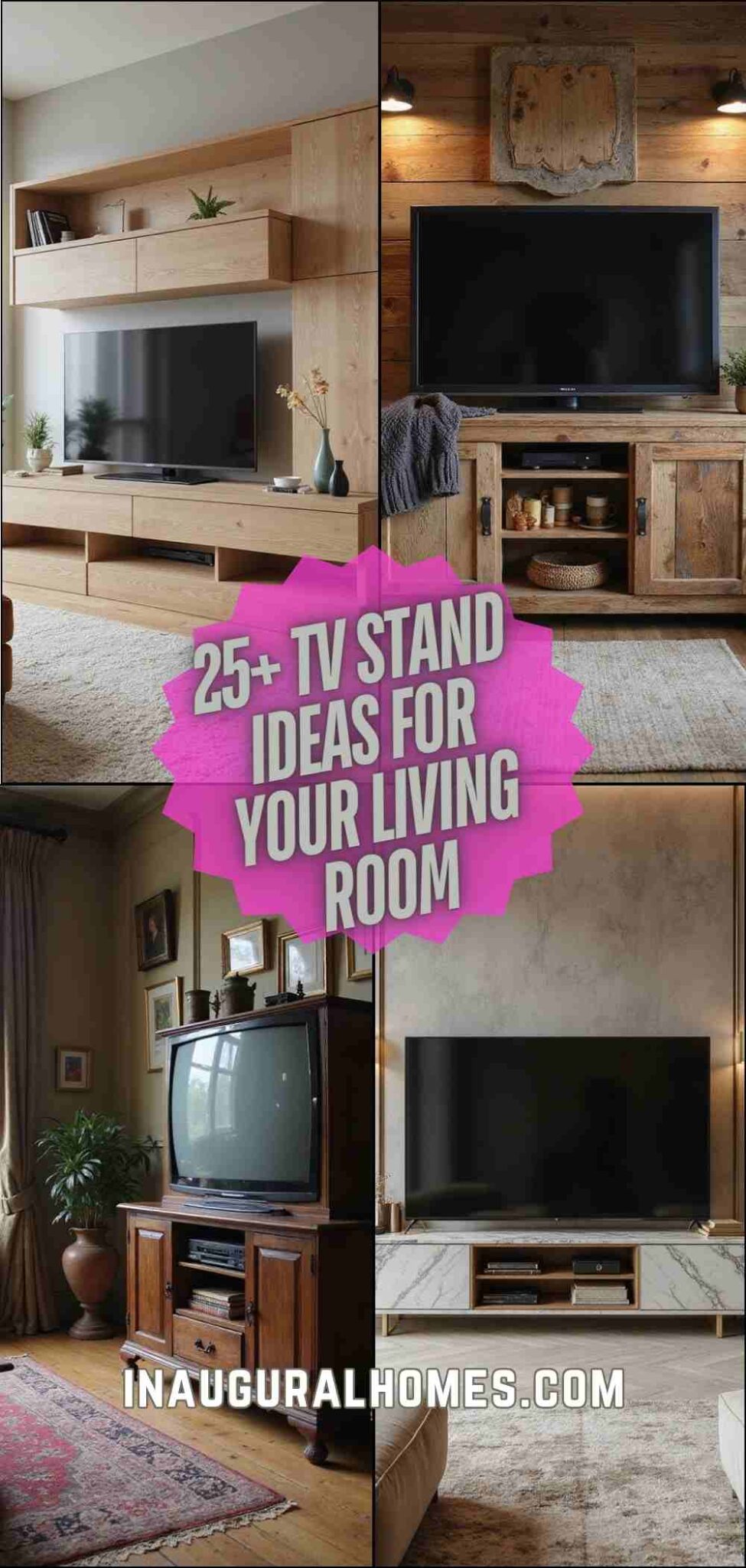 25+ Stunning TV Stand Ideas for Your Living Room (You Won’t Believe #12 ...
