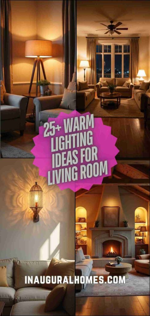 25+ Warm Lighting Ideas for Living Room That’ll Make You Feel Right at ...