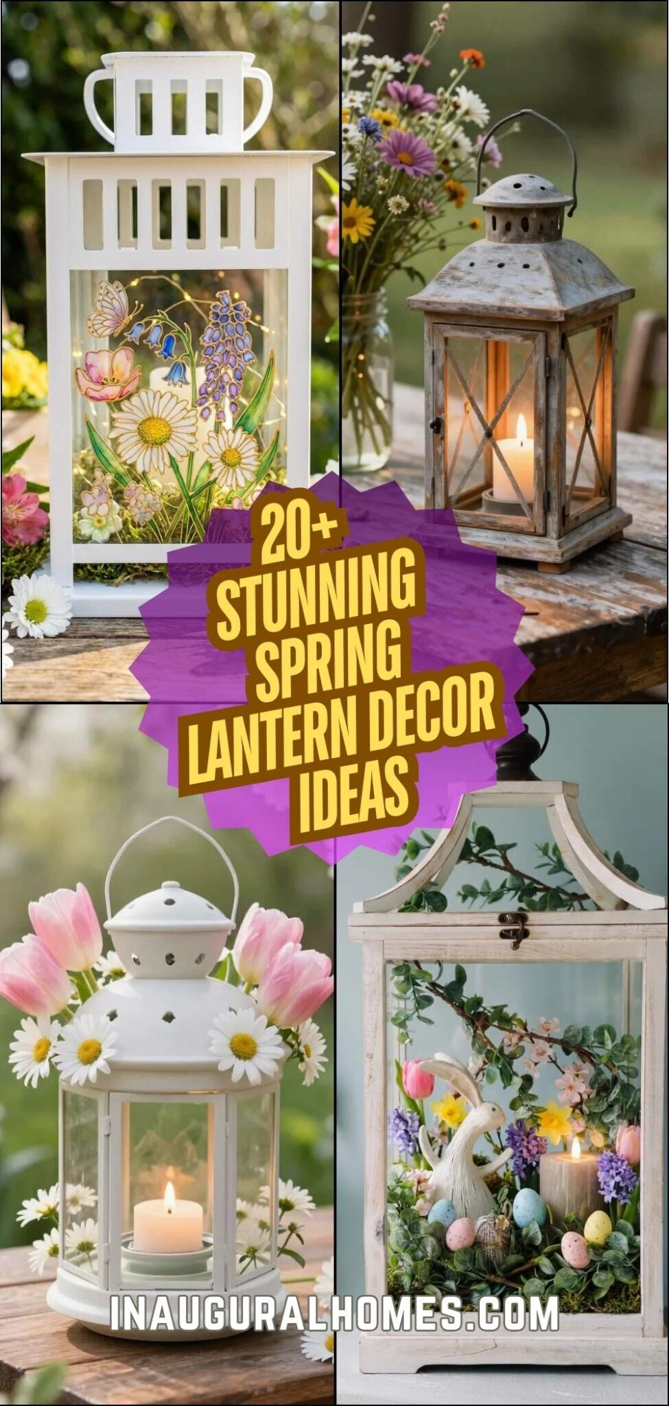 20+ Stunning Spring Lantern Decor Ideas That Will Brighten Up Your Home ...
