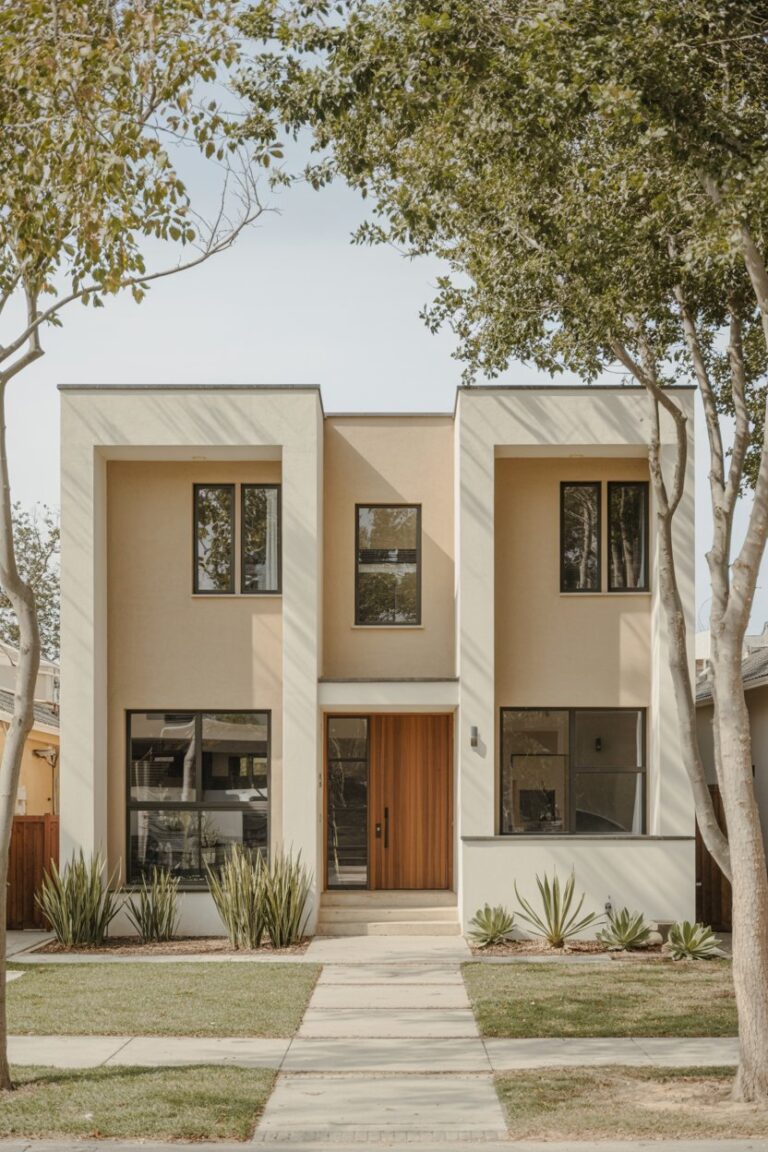 16+ Beige House Exterior Ideas That Will Make Your Neighbors Envious ...